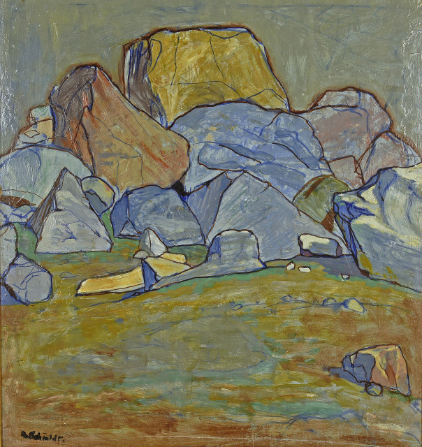 Albert Schmidt : Les Pierres, Um 1907. | Galerie Kornfeld Auktionen Bern