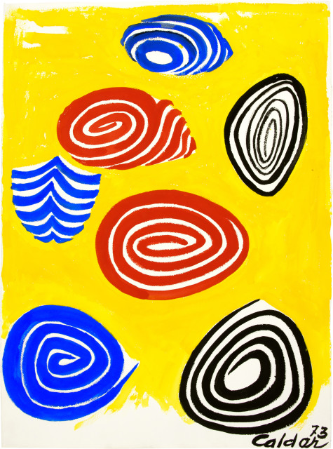 Alexander Calder : Sea shells, 1973 | Galerie Kornfeld Auktionen Bern