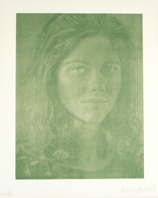 Franz Gertsch : Dominique , 1997 | Galerie Kornfeld Auktionen Bern