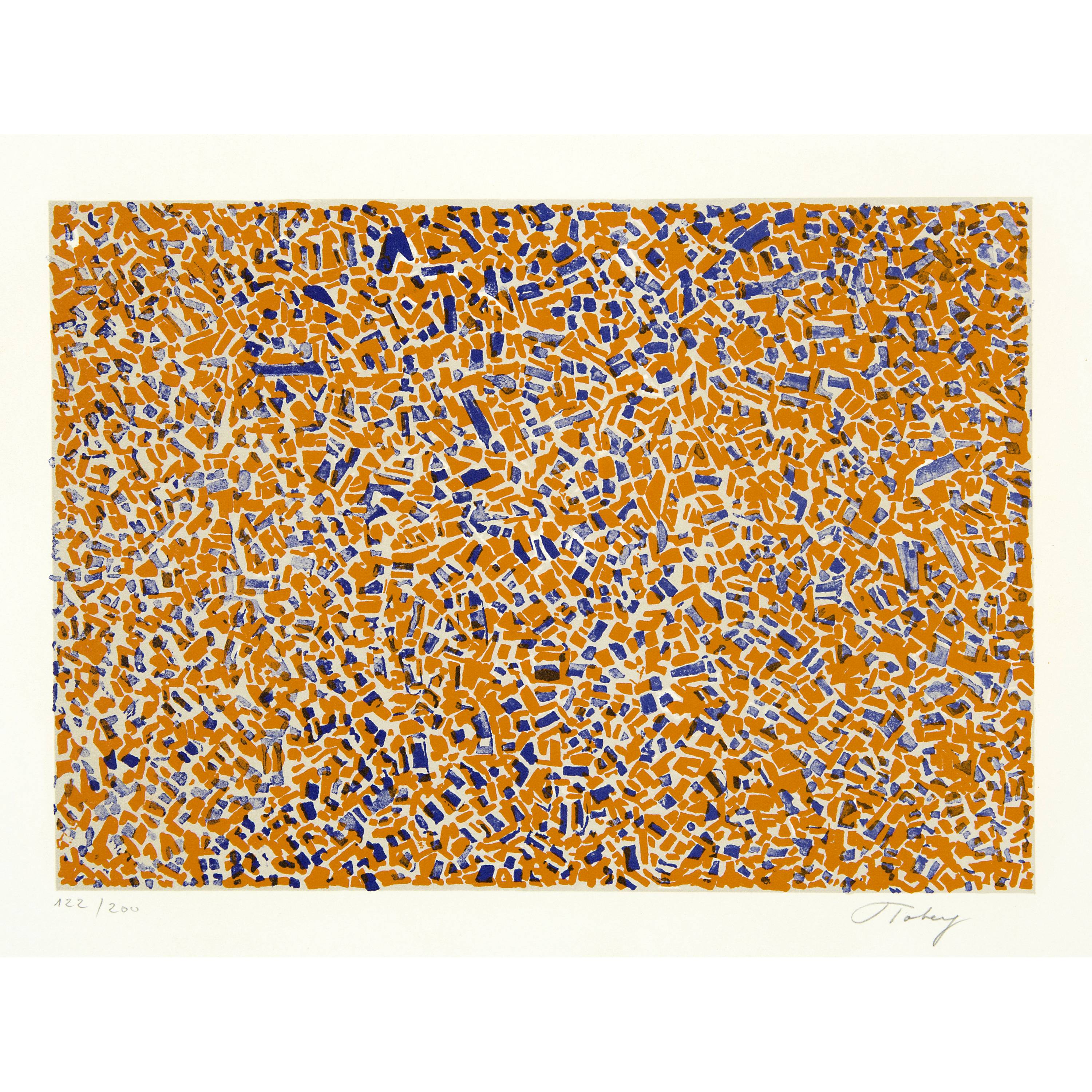 Mark Tobey : Half and Half. - Gathering , 1970 | Galerie Kornfeld ...