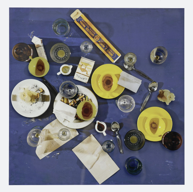 Daniel Spoerri : Restaurant Spoerri Tisch (ohne Tischdecke ...