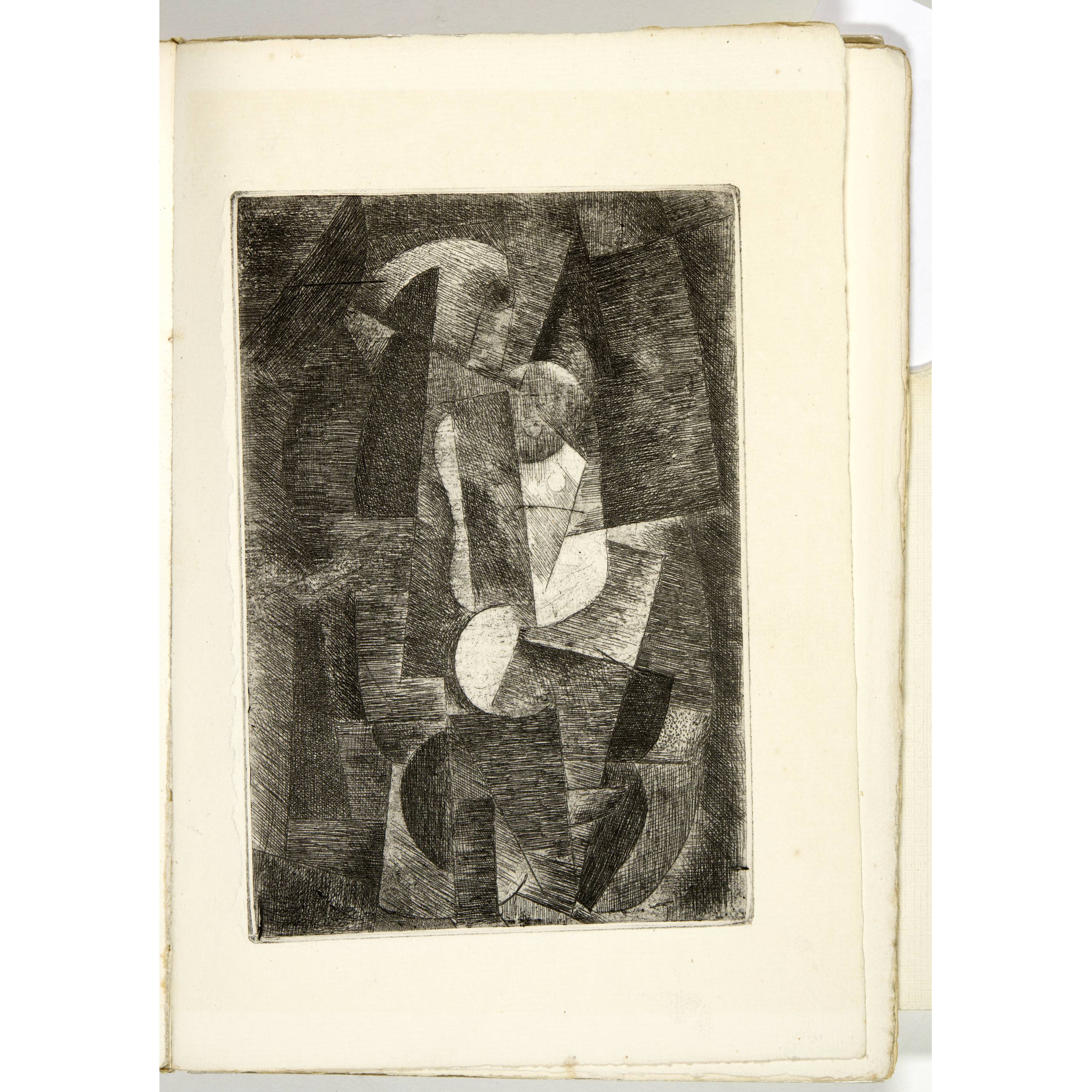 Pablo Picasso : Max Jacob. Le Siège de Jérusalem. Grande ..., 1914 ...