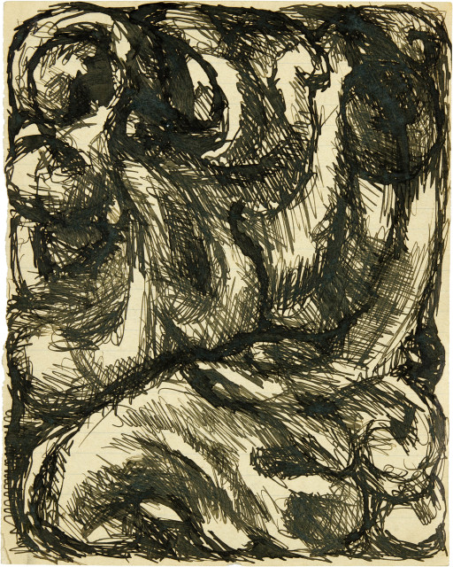 Louis Soutter : Composition décorative, 1923-1930 | Galerie Kornfeld ...