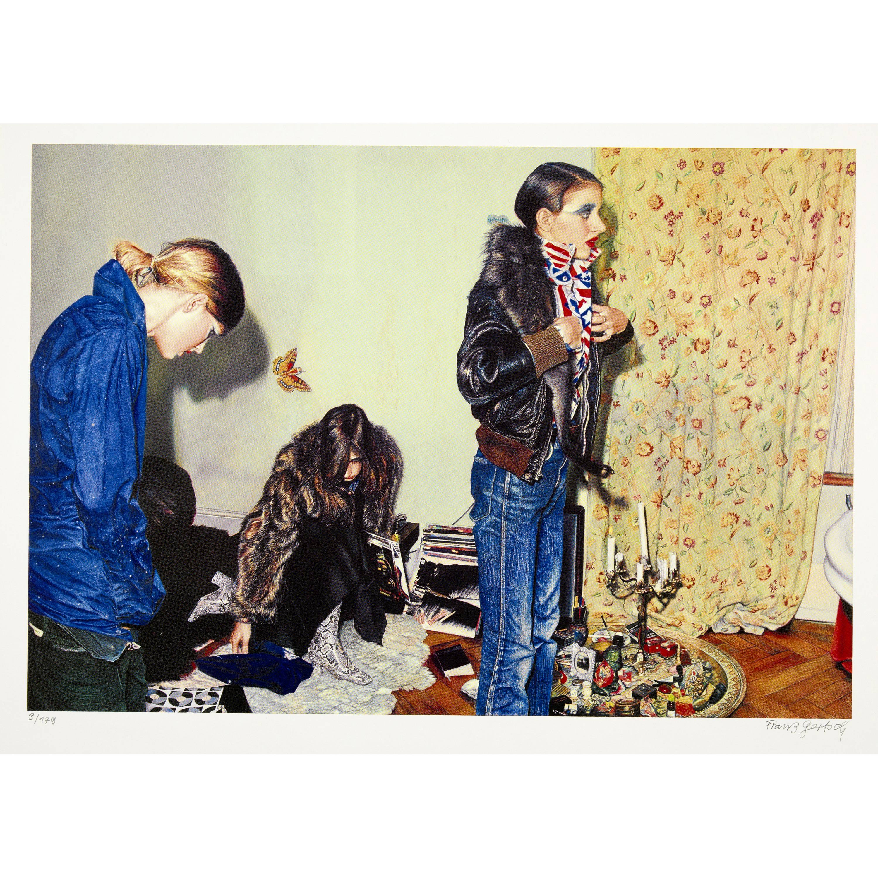 Franz Gertsch : At Luciano's House , 1973 | Galerie Kornfeld Auktionen Bern