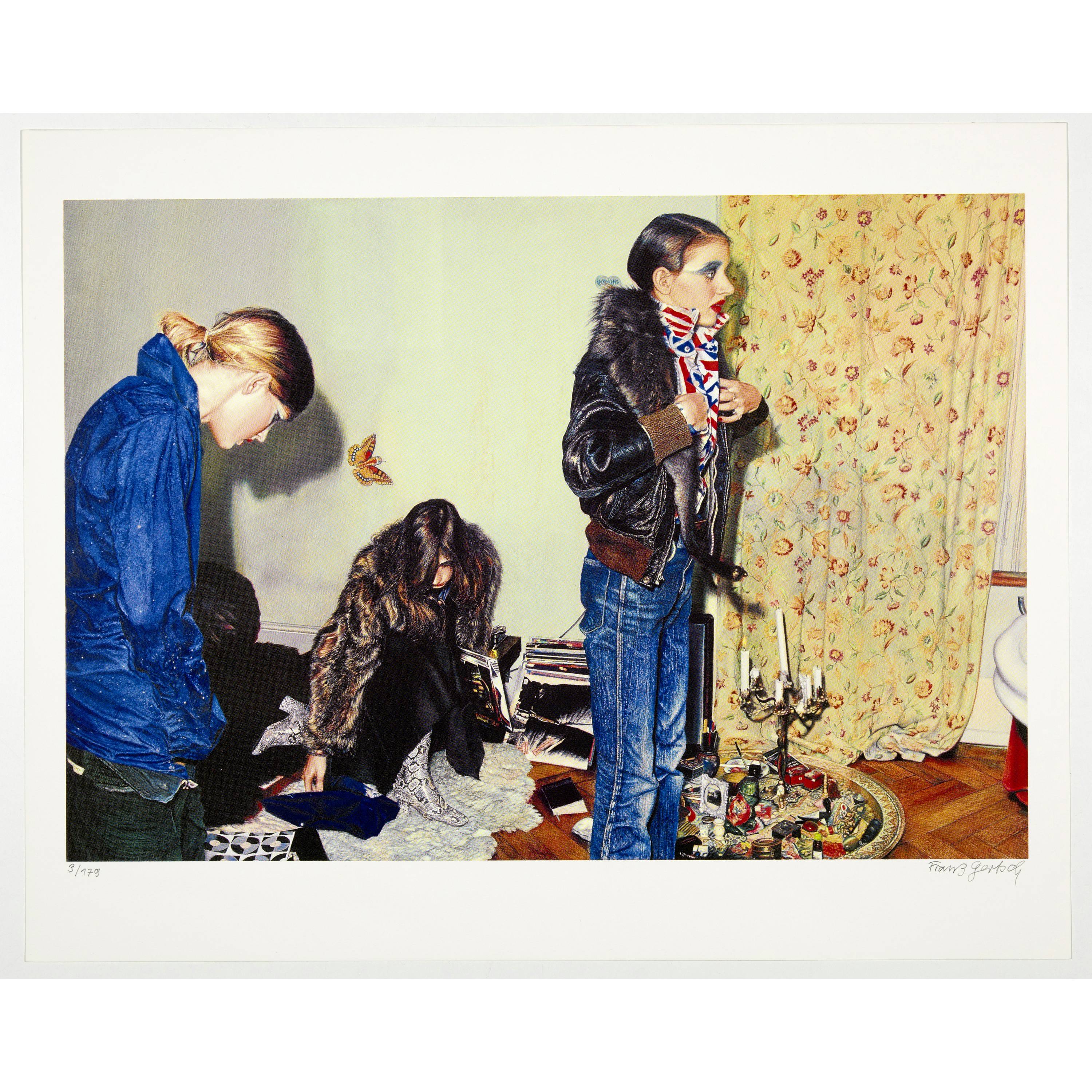 Franz Gertsch : At Luciano's House , 1973 | Galerie Kornfeld Auktionen Bern