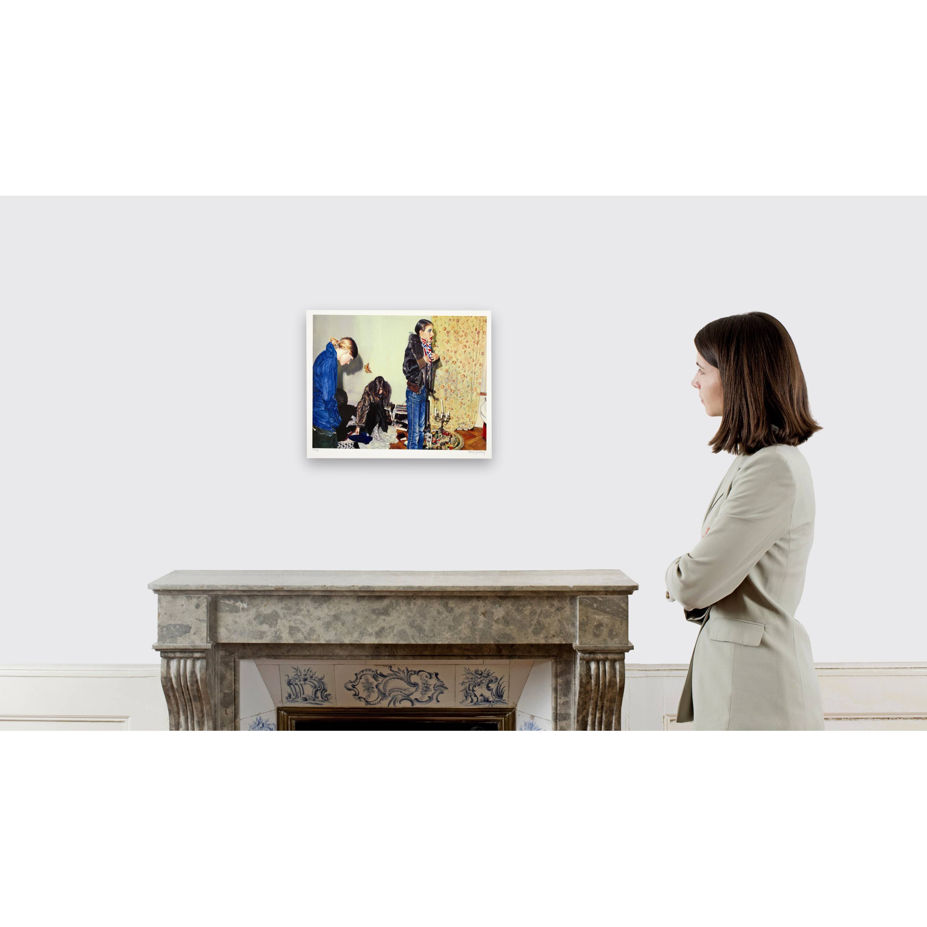 Franz Gertsch : At Luciano's House , 1973 | Galerie Kornfeld Auktionen Bern