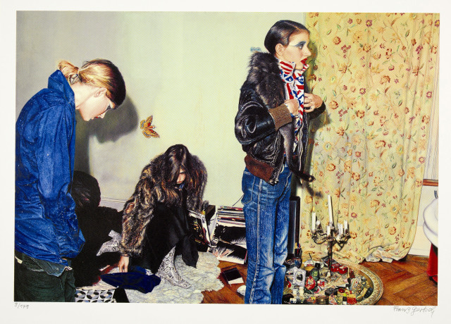 Franz Gertsch : At Luciano's House , 1973 | Galerie Kornfeld Auktionen Bern