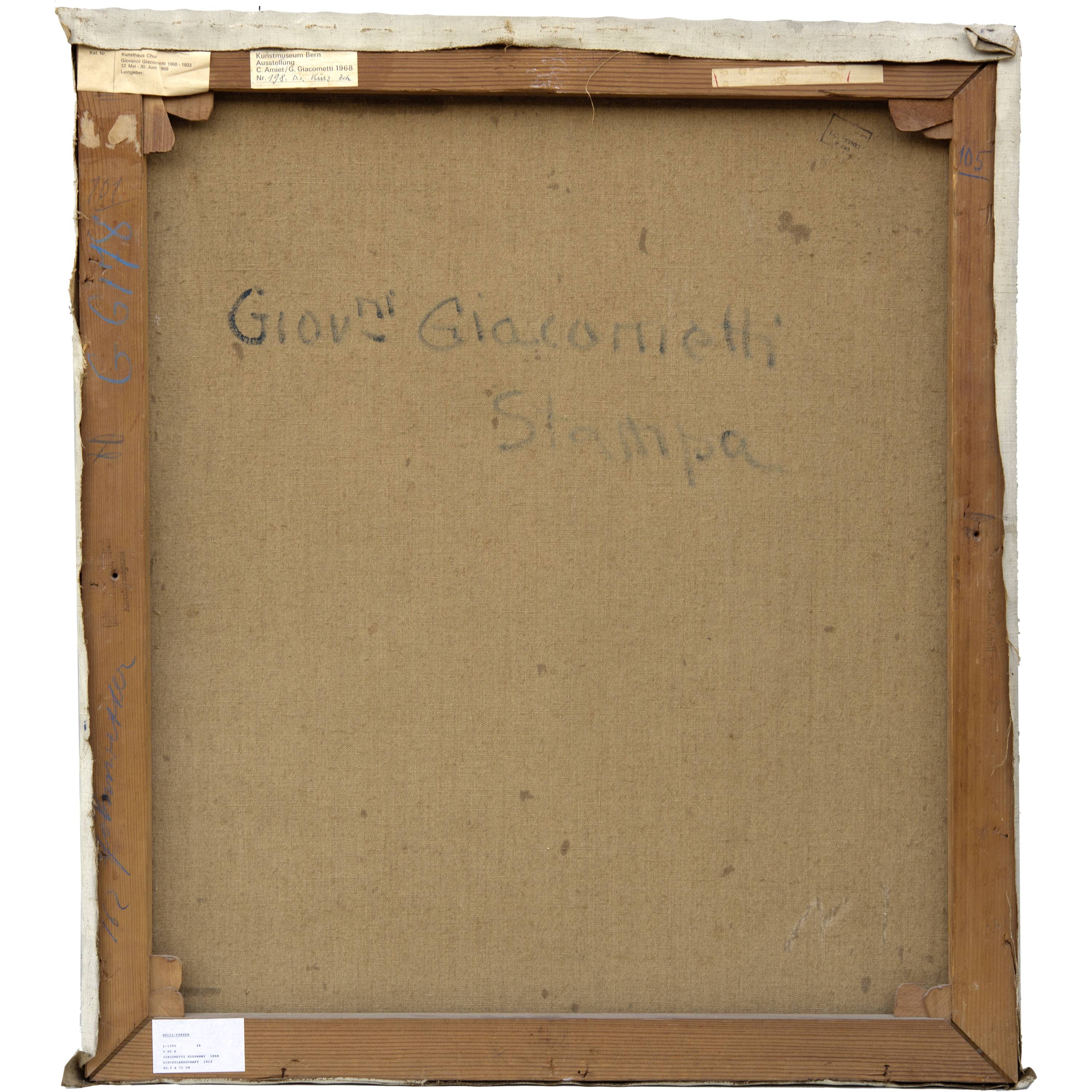 Giovanni Giacometti : Föhnwetter im Winter, 1912 | Galerie Kornfeld ...