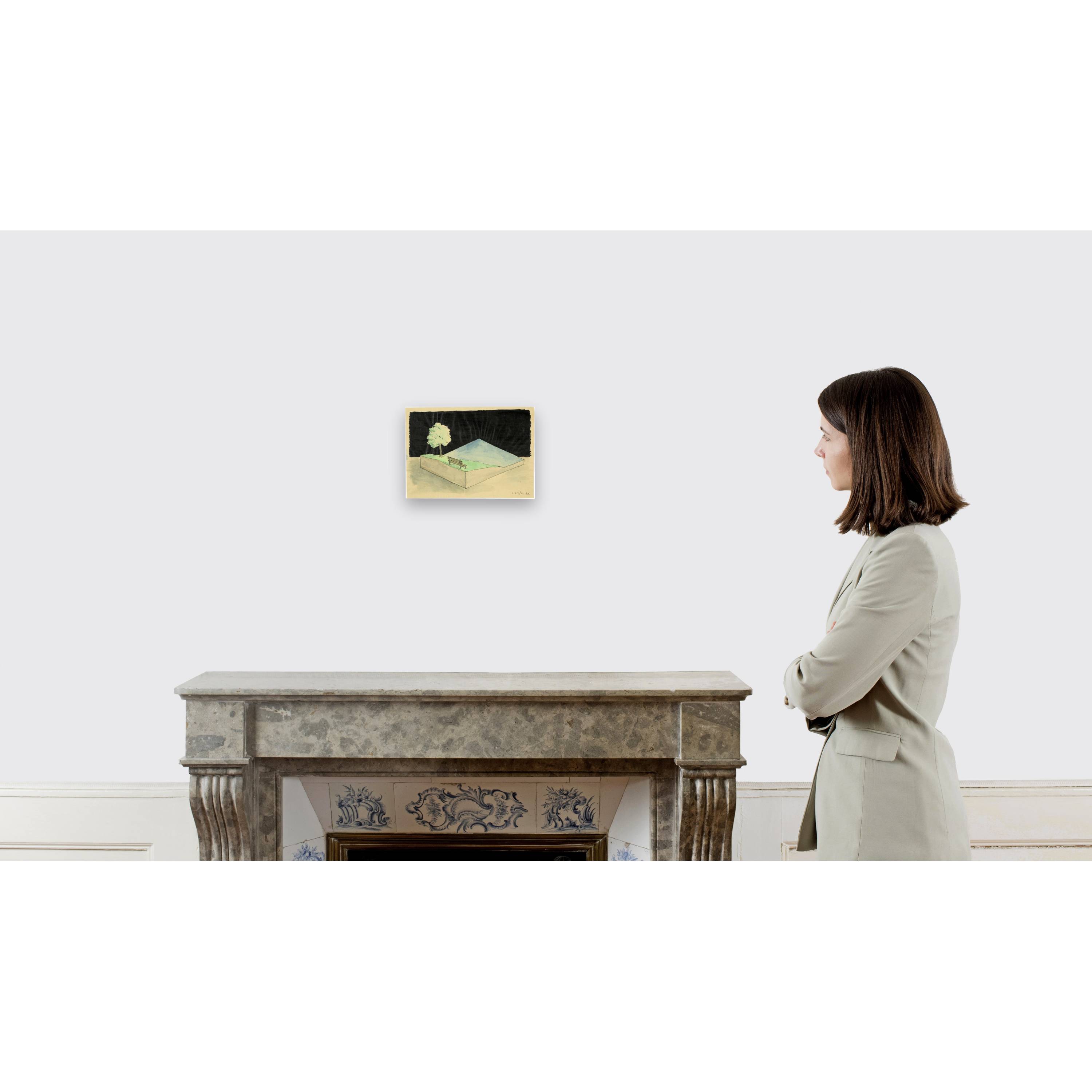 Markus Raetz : Beatenberg, 1971 | Galerie Kornfeld Auktionen Bern