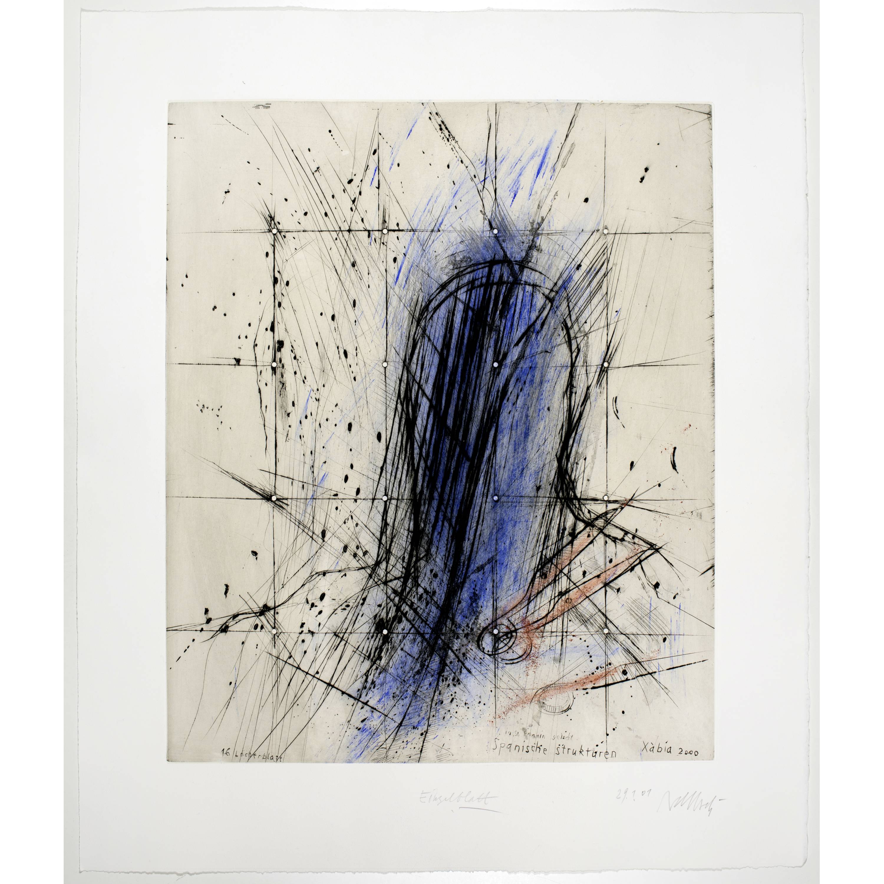 Rolf Iseli : Spanische Strukturen, 2000 | Galerie Kornfeld Auktionen Bern