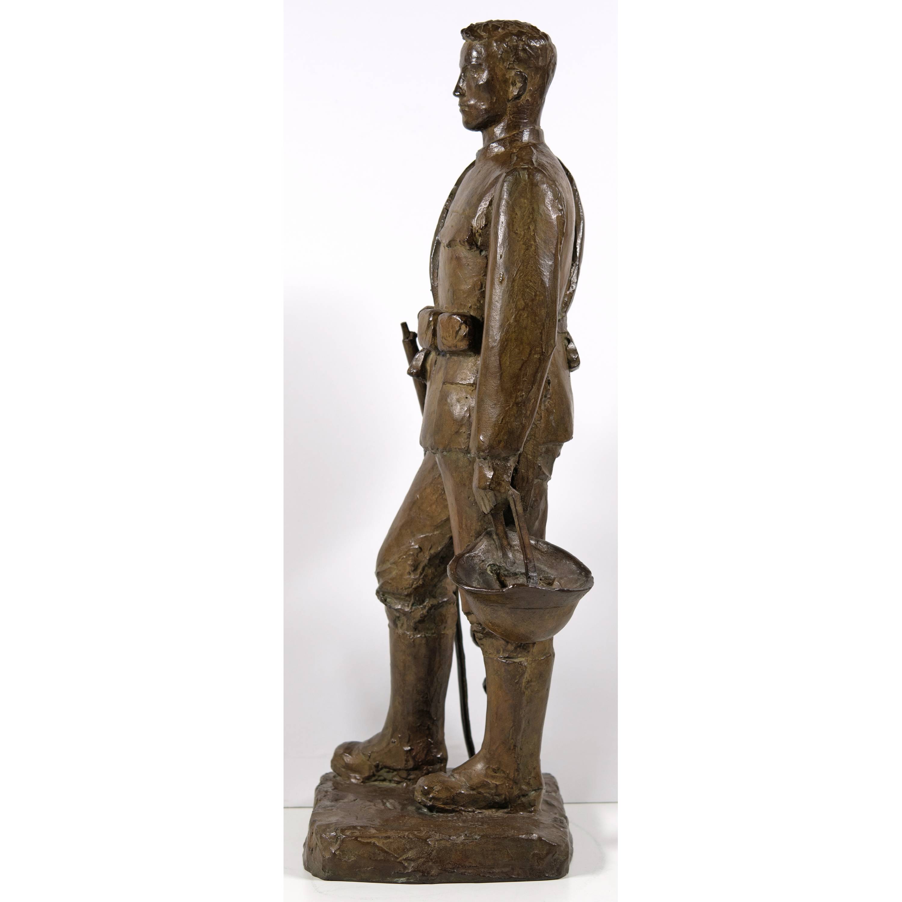 Karl Geiser : Stehender Soldat, Um 1944, späterer Guss | Galerie ...