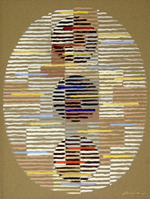 Adolf Richard Fleischmann : Komposition, 1950-1955 | Galerie Kornfeld ...