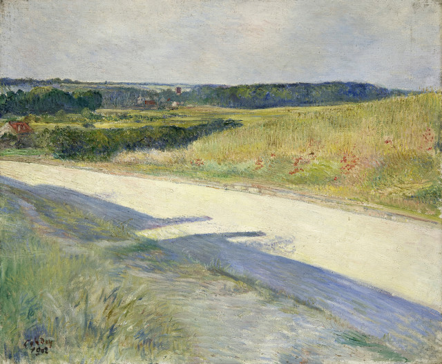 Frédéric Samuel Cordey : La route de Pontoise à Éragny, 1902 | Galerie ...