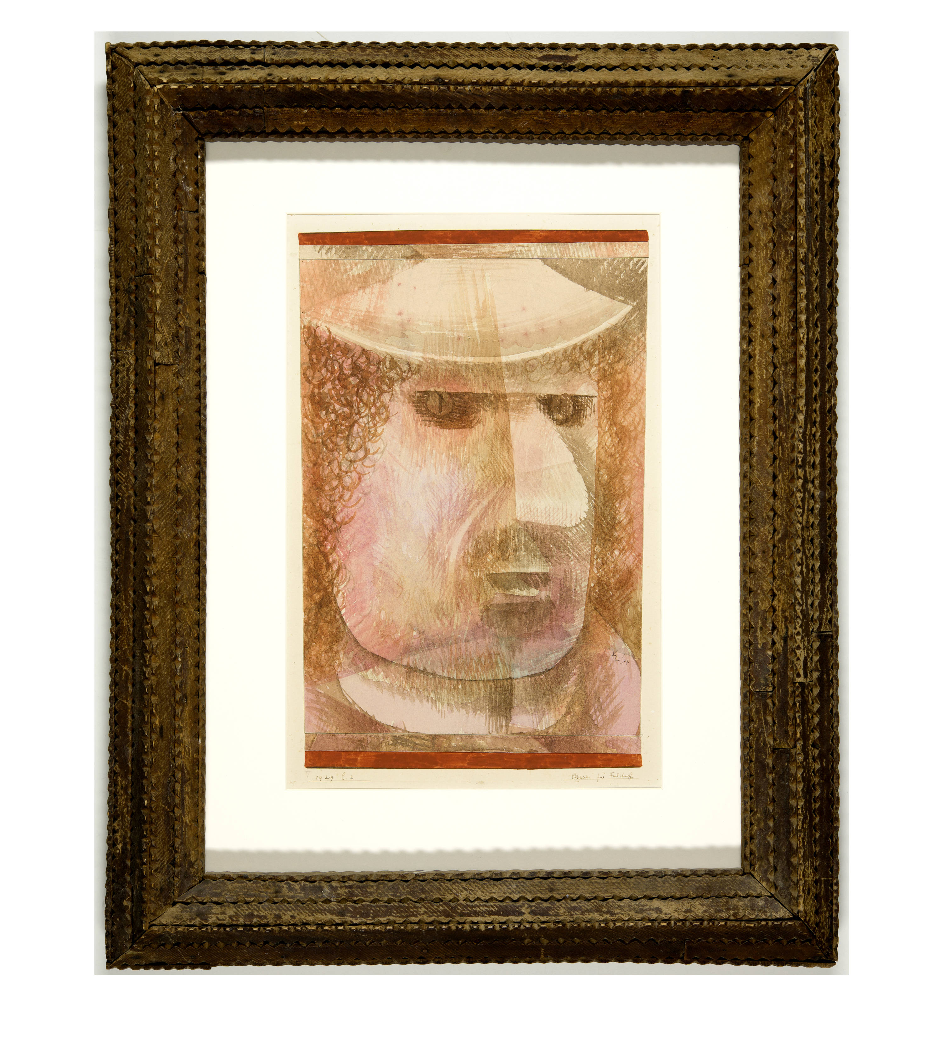 Paul Klee : Maske für Falstaff , 1929 - work number 1929.22 (L 2 ...