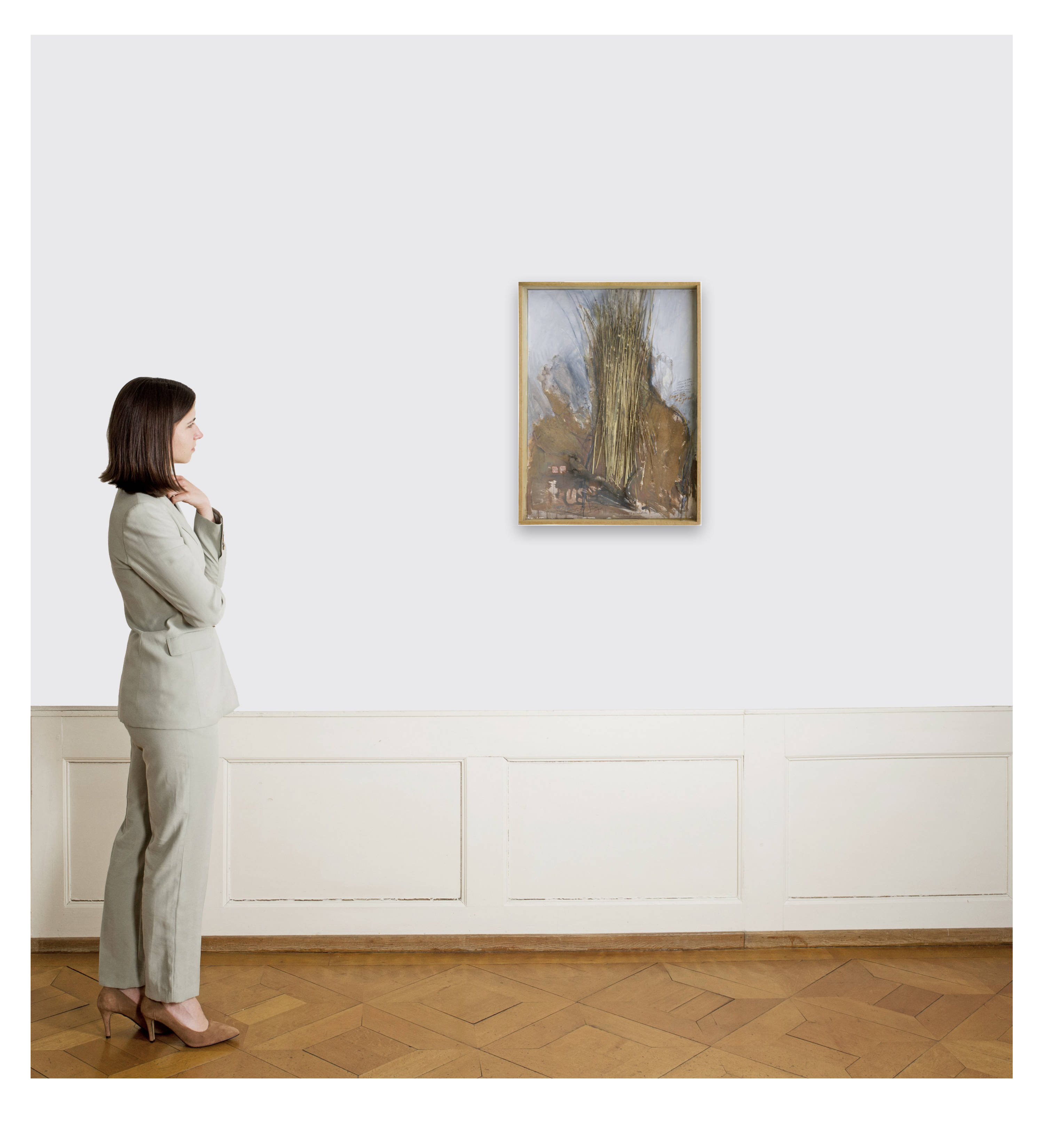 Rolf Iseli : Homme de jonc, 1976-1980 | Galerie Kornfeld Auktionen Bern
