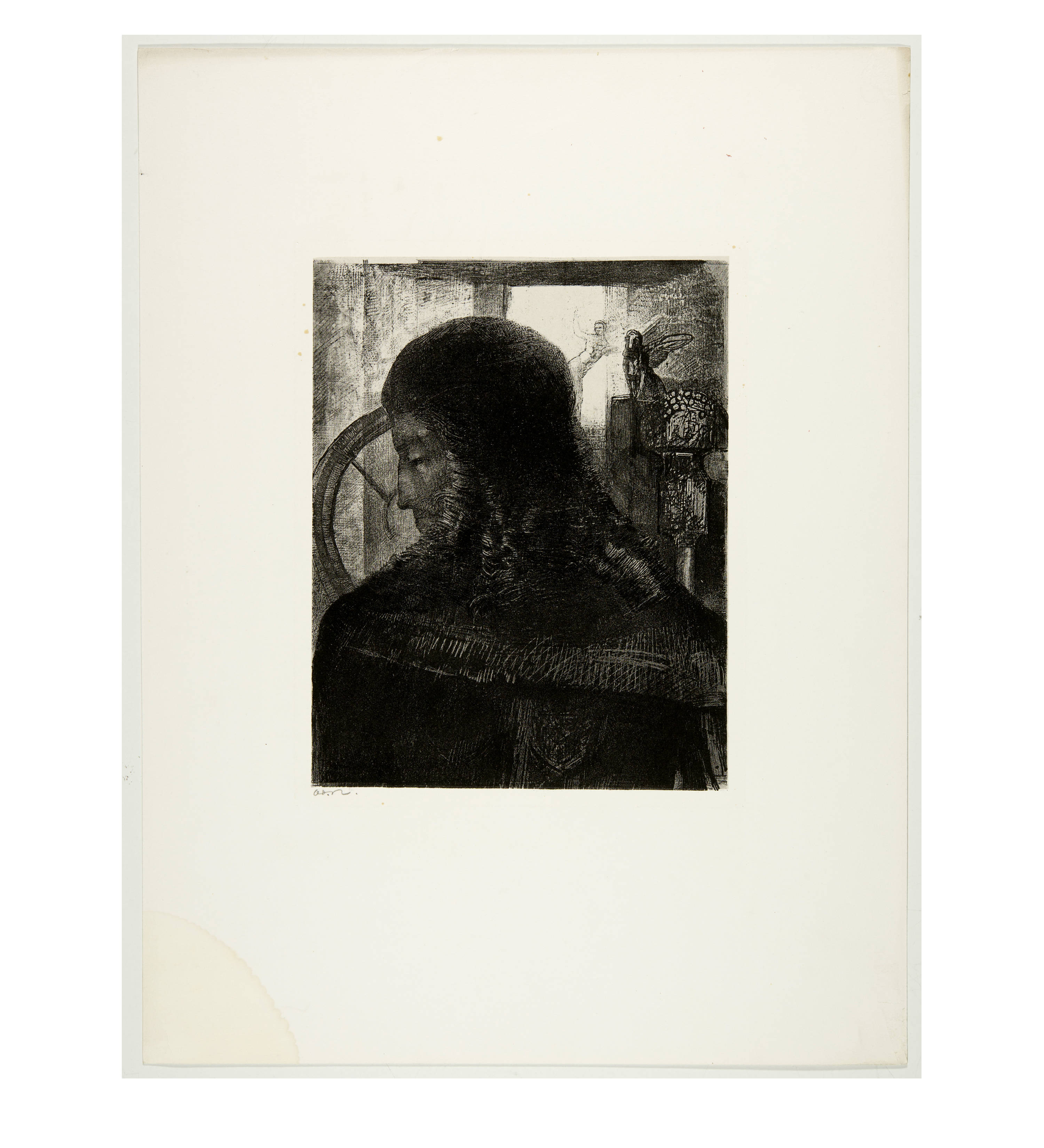 Odilon Redon : Vieux chevalier, 1896 | Galerie Kornfeld Auktionen Bern