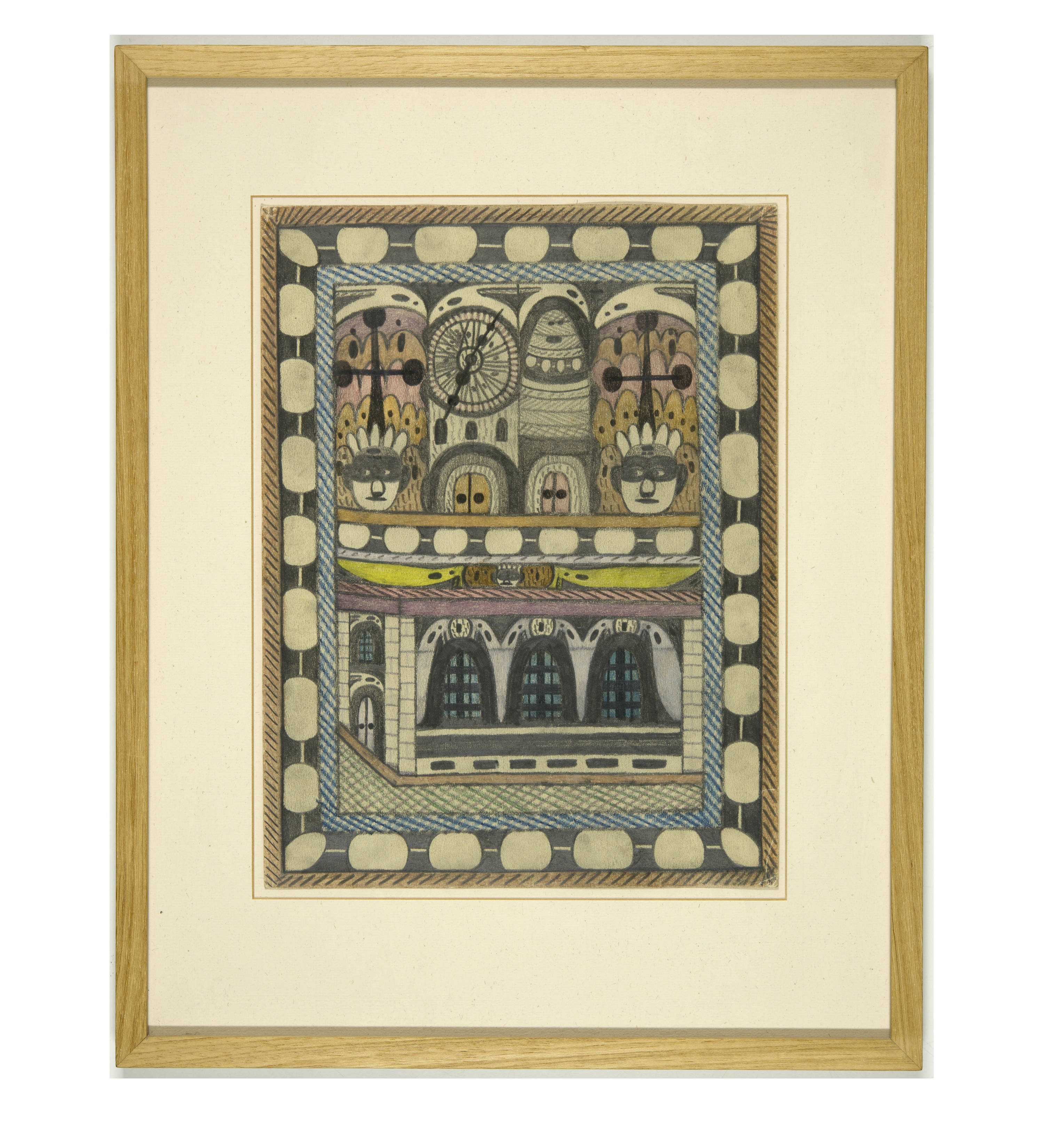 Adolf Wölfli : Challon in der Soolenthal=Ebene, Spanien, n.d. (1920 ...