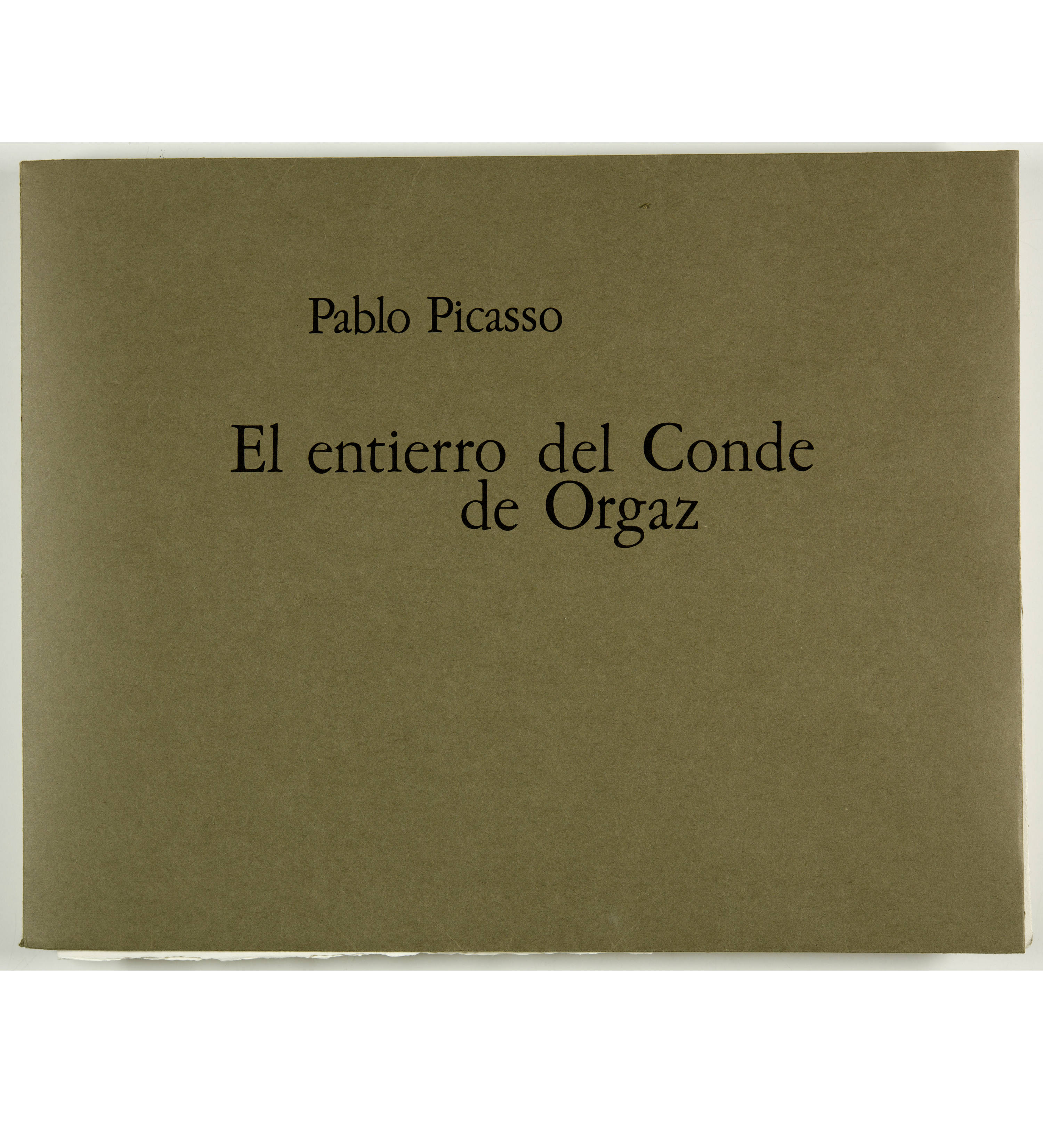 Pablo Picasso : El entierro del Conde de Orgaz. Illustrado ..., 1969 ...