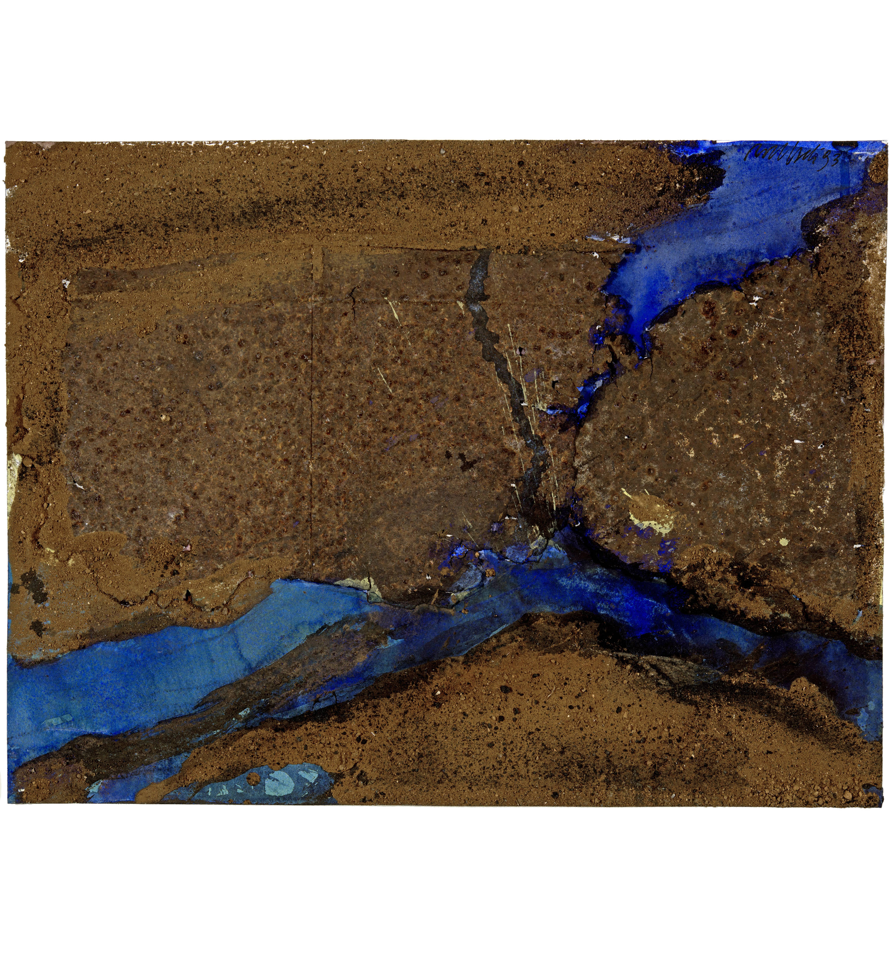 Rolf Iseli : Landschaft von oben gesehen, 1993 | Galerie Kornfeld ...