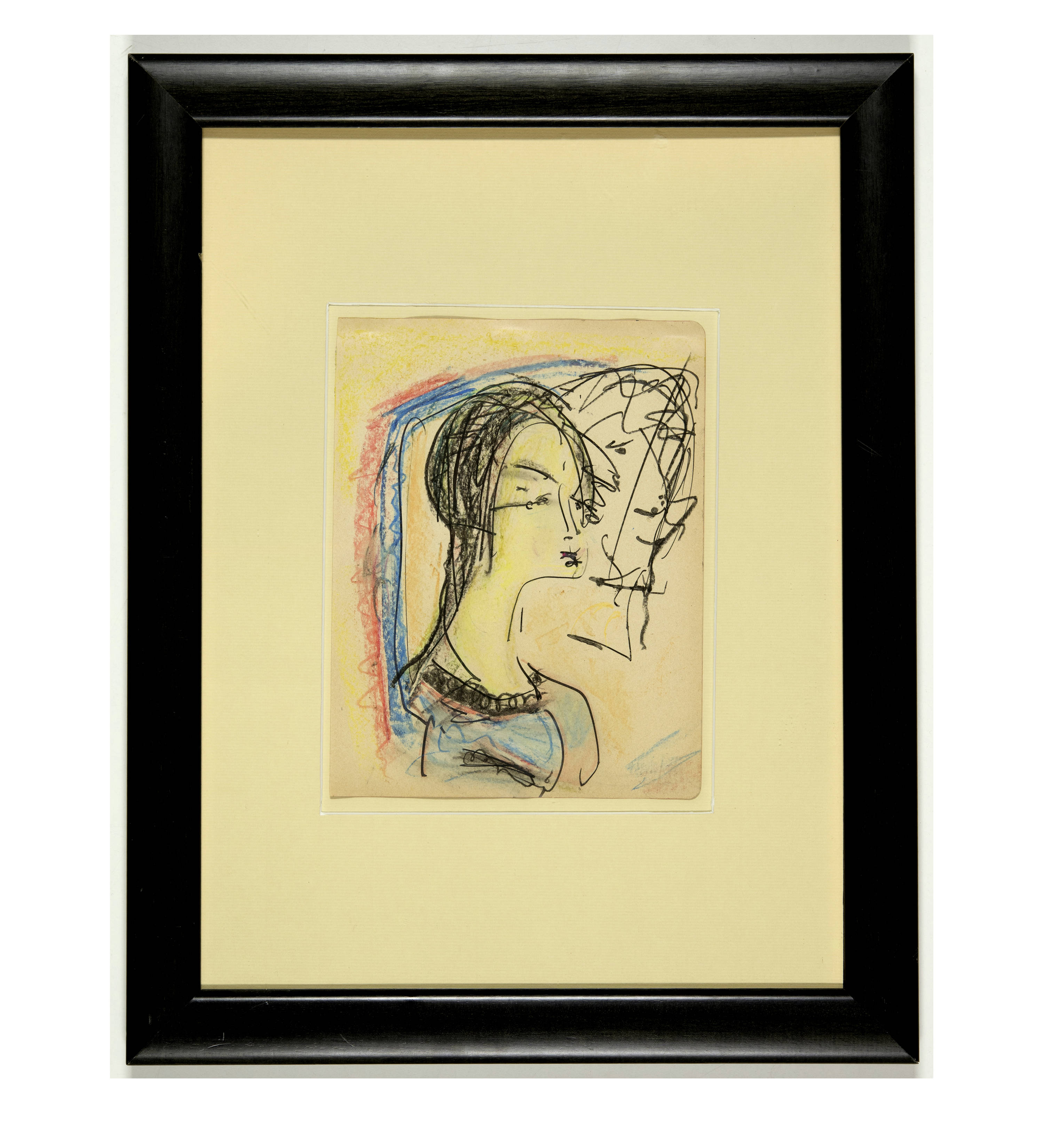 Albert Müller : Frauenkopf, Around 1925 | Galerie Kornfeld Auktionen Bern