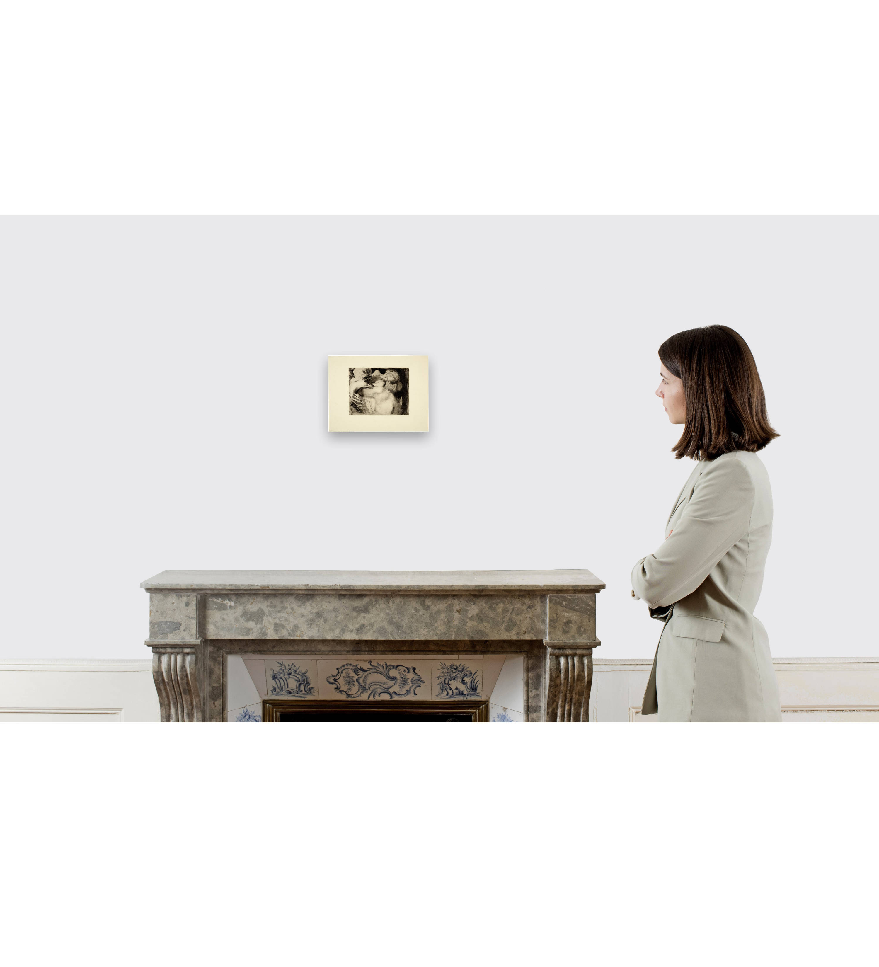 Käthe Kollwitz : Tod und Frau um das Kind ringend , 1911 (edition ...