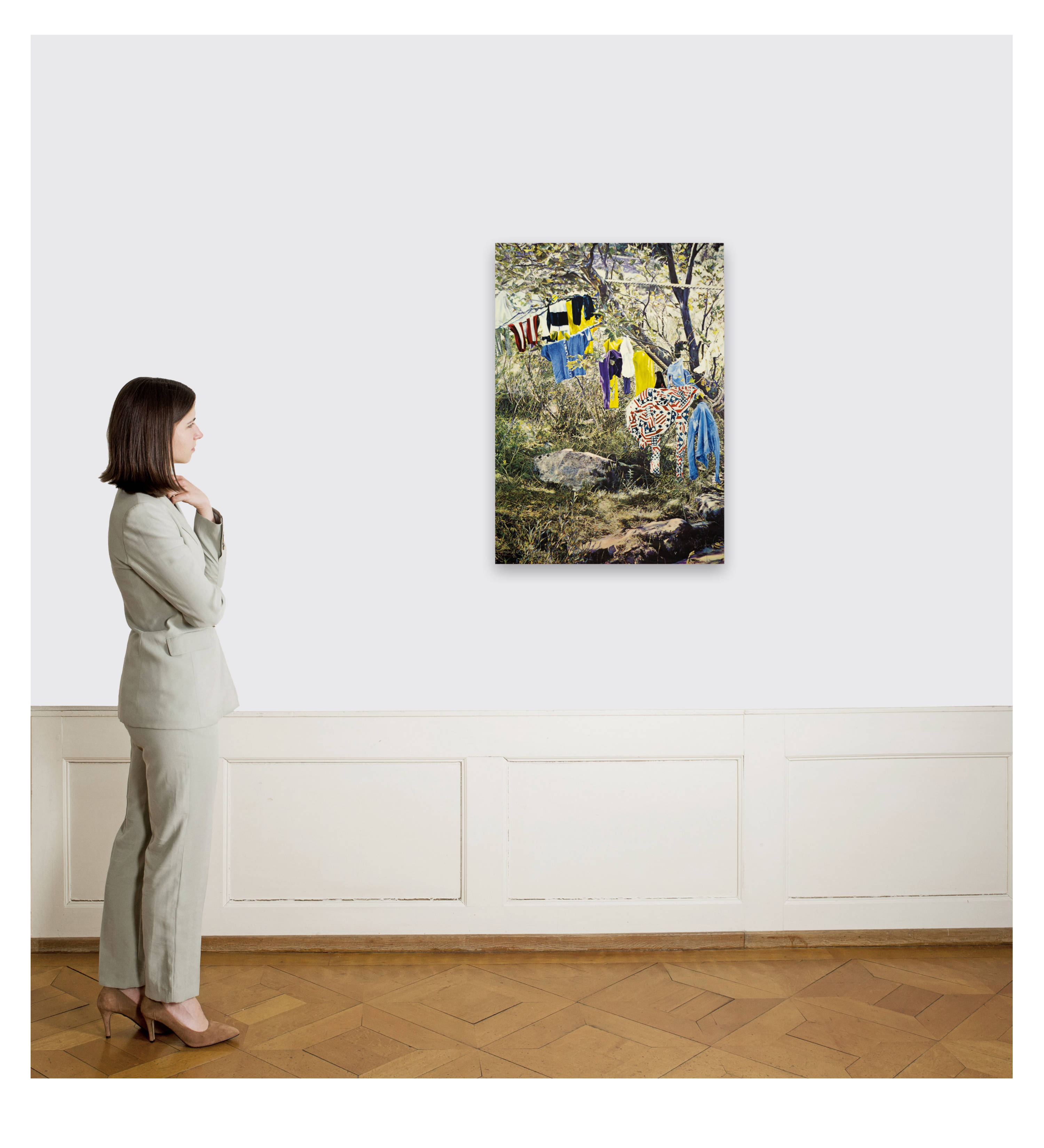 Franz Gertsch : St. Guilhem , 1974 | Galerie Kornfeld Auktionen Bern