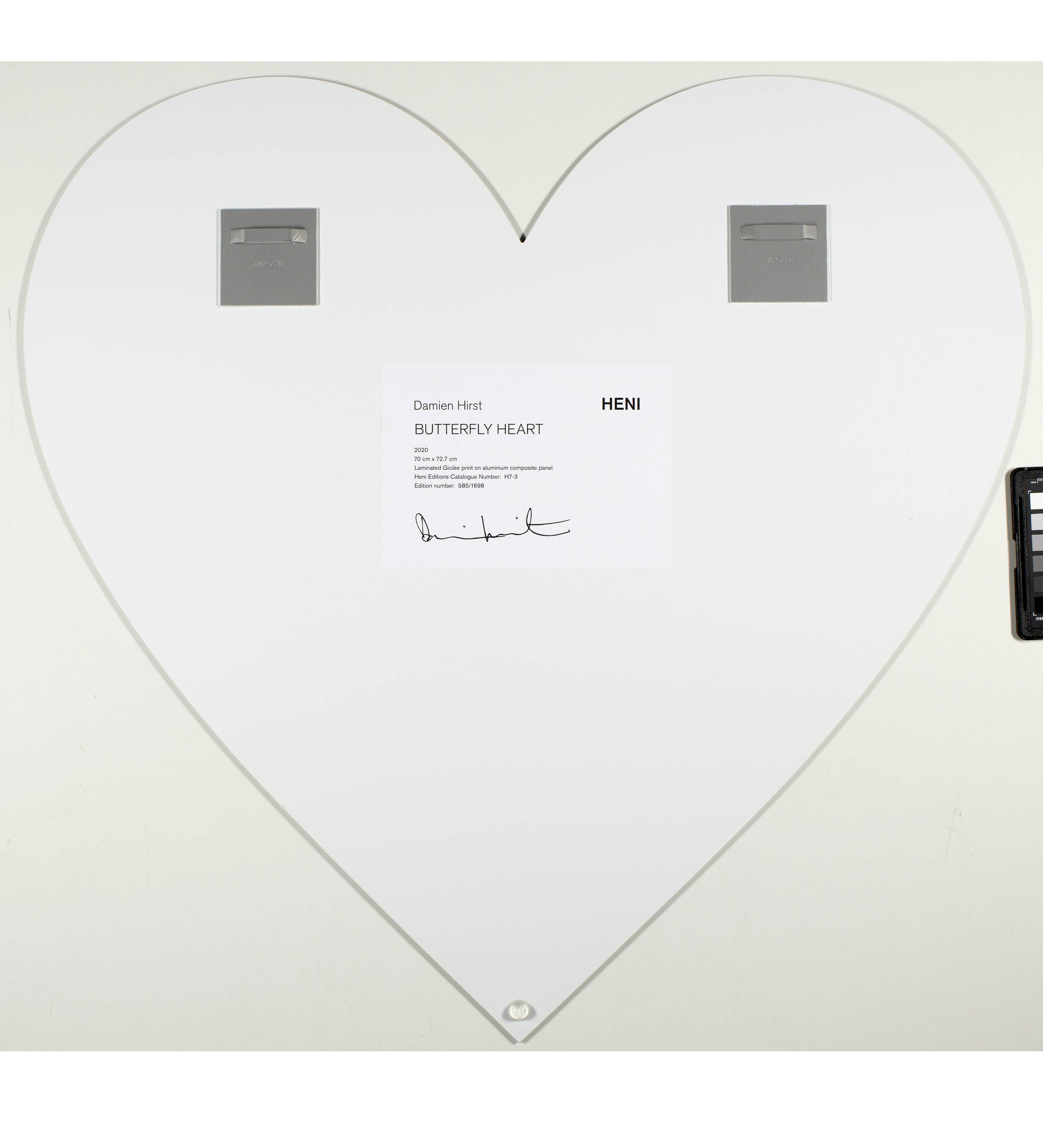 Damien Hirst : Butterfly Heart, 2020 | Galerie Kornfeld Auktionen Bern