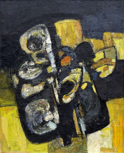 Carl Walter Liner : Komposition , 1964 | Galerie Kornfeld Auktionen Bern