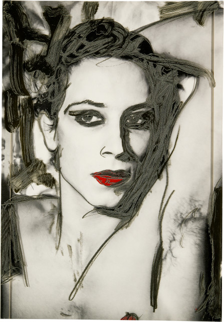 Luciano Castelli : Dreidimensionale Grafik - Selbstporträt , | Galerie Kornfeld Auktionen Bern