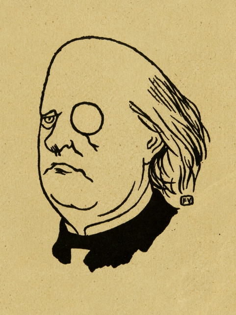 Félix Vallotton : Charles Leconte de Lisle , Um 1894 | Galerie Kornfeld ...