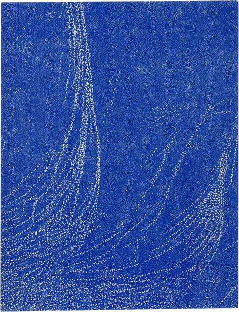 Franz Gertsch : Detail zu "Natascha IV", 1989 | Galerie Kornfeld Auktionen Bern