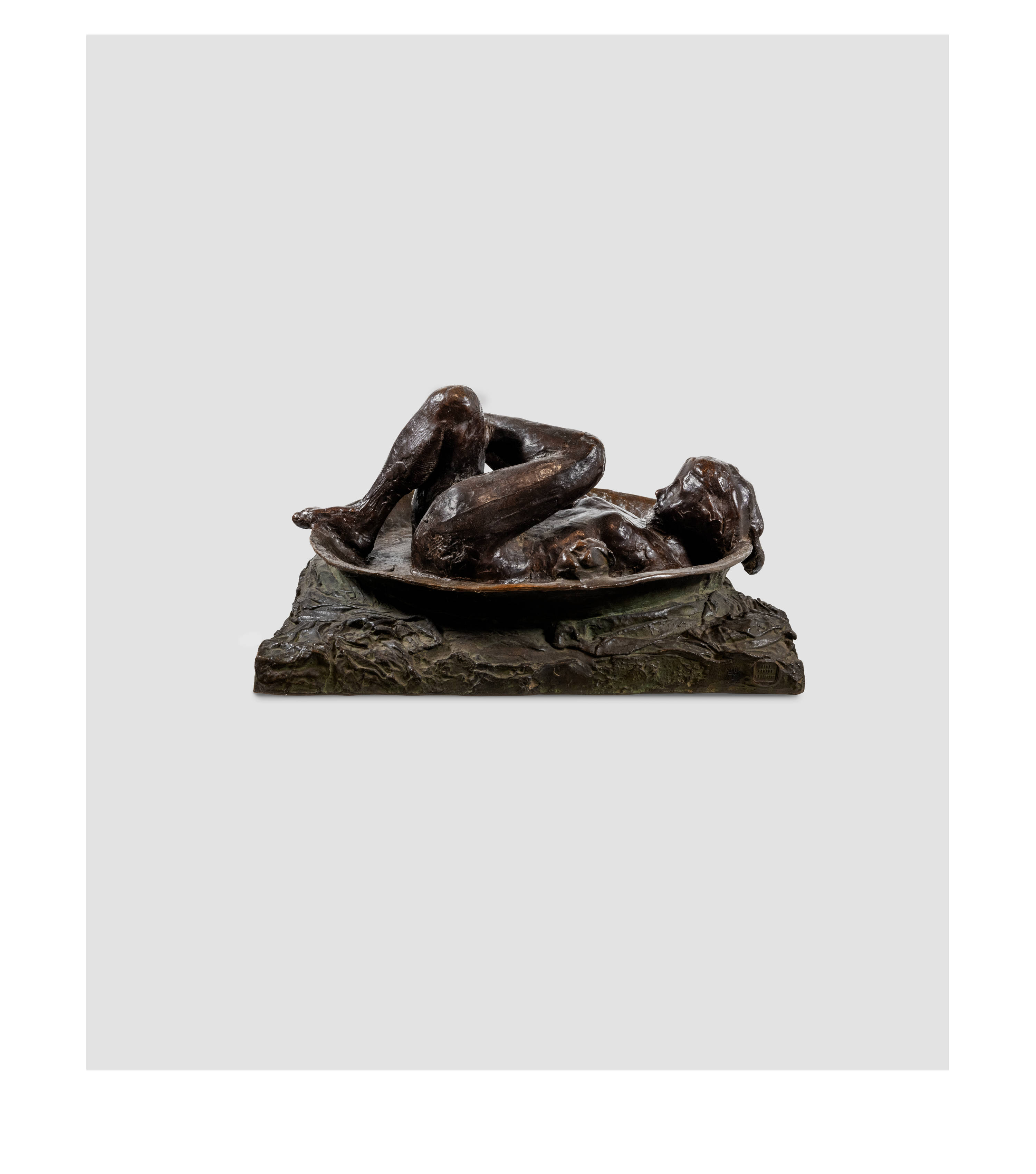 Edgar Degas : Le Tub, Circa 1886, cast between 1921 and 1931 | Galerie ...