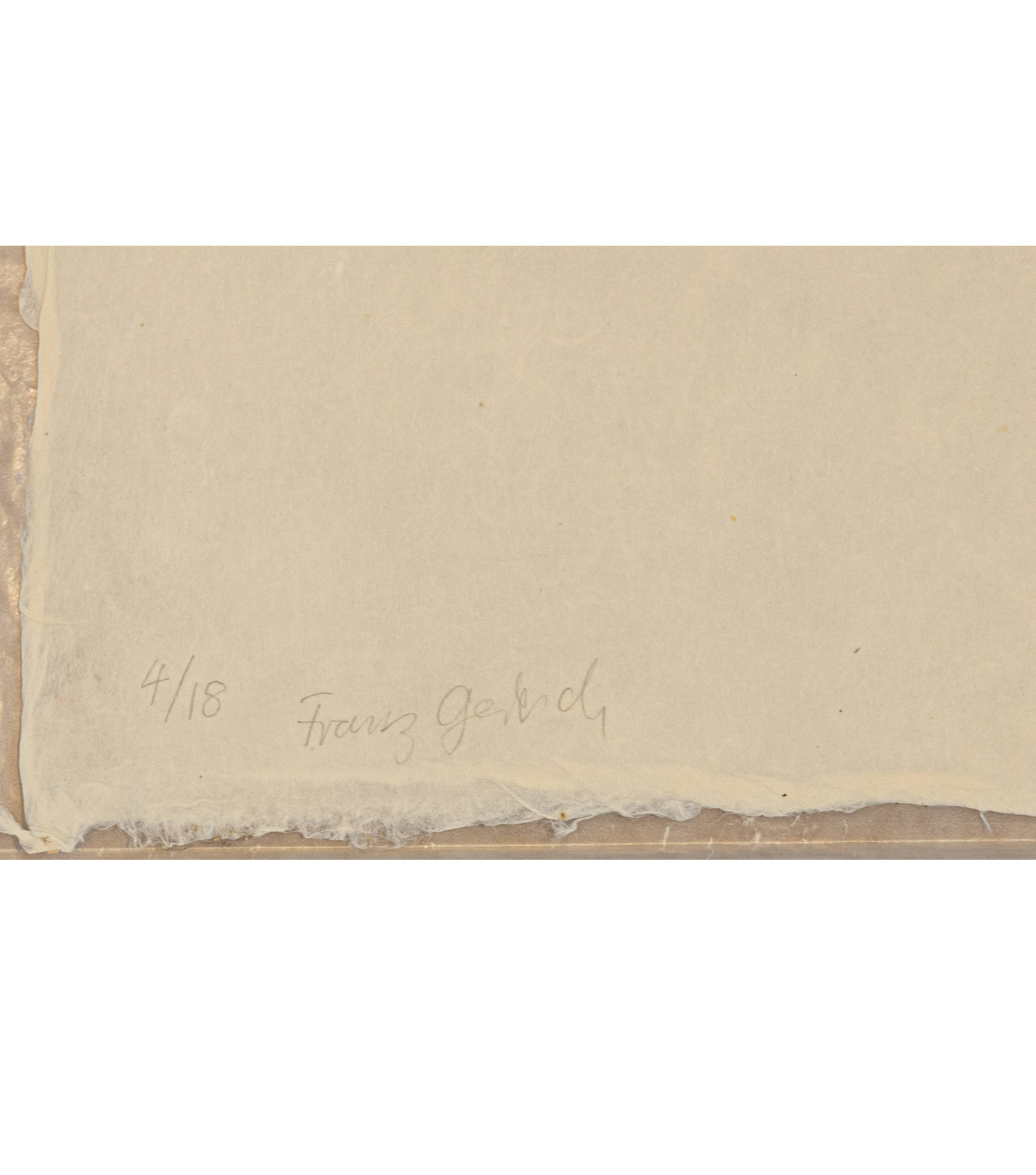 Franz Gertsch : Doris , 1989 | Galerie Kornfeld Auktionen Bern