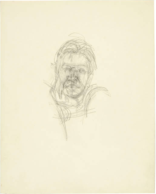 Alberto Giacometti : Olivier Larronde , 1958 | Galerie Kornfeld ...