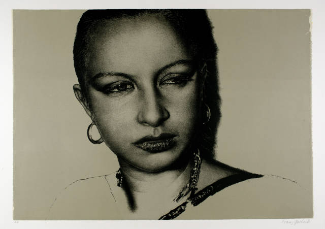 Franz Gertsch : Tabea, 1981 | Galerie Kornfeld Auktionen Bern