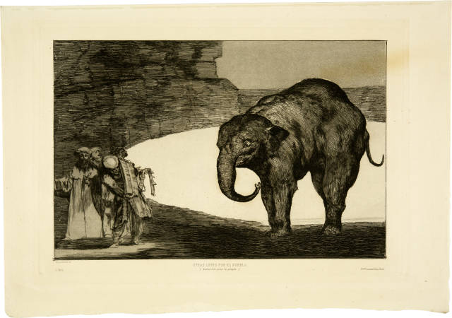 Francisco de Goya : Disparate de bestia (Animal Folly) / Quien ...