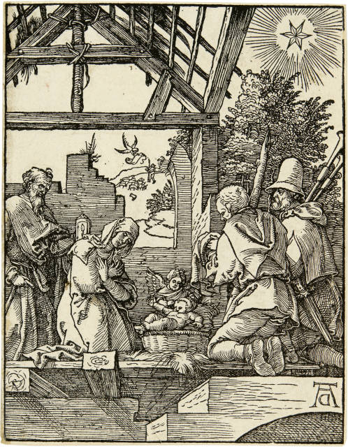 Albrecht Dürer : Die Geburt Christi - The Nativity , Um 1510 | Galerie ...