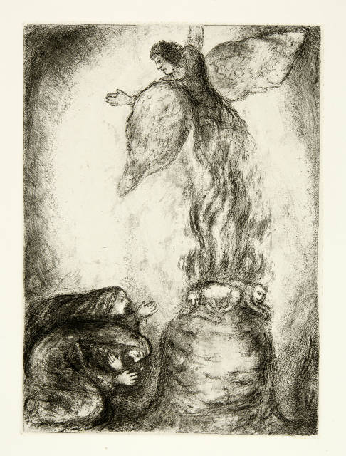 Marc Chagall : Blatt 53, 54, 60, 63, 67, 70 und 97 aus ..., 1931-1939 ...