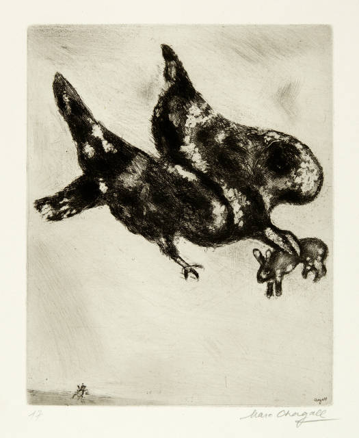 Marc Chagall : Blatt 17, 20, 29, 30, 31, 71 und 72 aus ..., 1927-1930 ...
