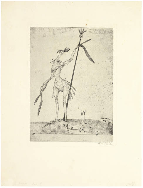 Paul Klee : Greiser Phoenix - Inv. 9, 1905. Work number 1905.36 (March ...