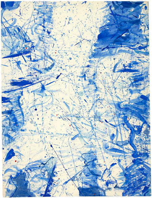 Sam Francis : Blue Drawing, New York 1958 | Galerie Kornfeld Auktionen Bern