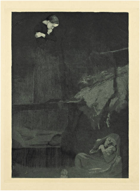 Käthe Kollwitz : Gretchen, Vor Mitte April 1899 | Galerie Kornfeld ...