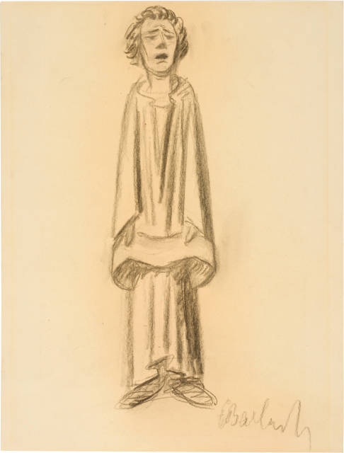 Ernst Barlach : Singender Klosterschüler, 1927 | Galerie Kornfeld ...
