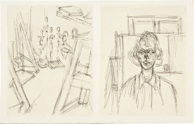 Alberto Giacometti : Robert Lebel. La double vue, 1964 | Galerie ...