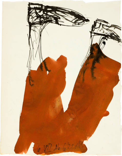 Georg Baselitz : Ohne Titel, 2006 | Galerie Kornfeld Auktionen Bern