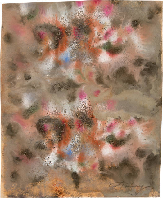 Mark Tobey : Ohne Titel (Floral), 1967 | Galerie Kornfeld Auktionen Bern