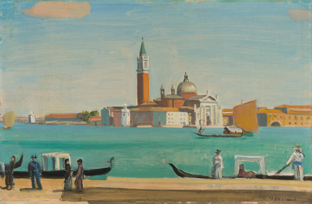 Maurice Barraud : Venise, Saint-Georges Majeure , Circa 1924-1928 ...