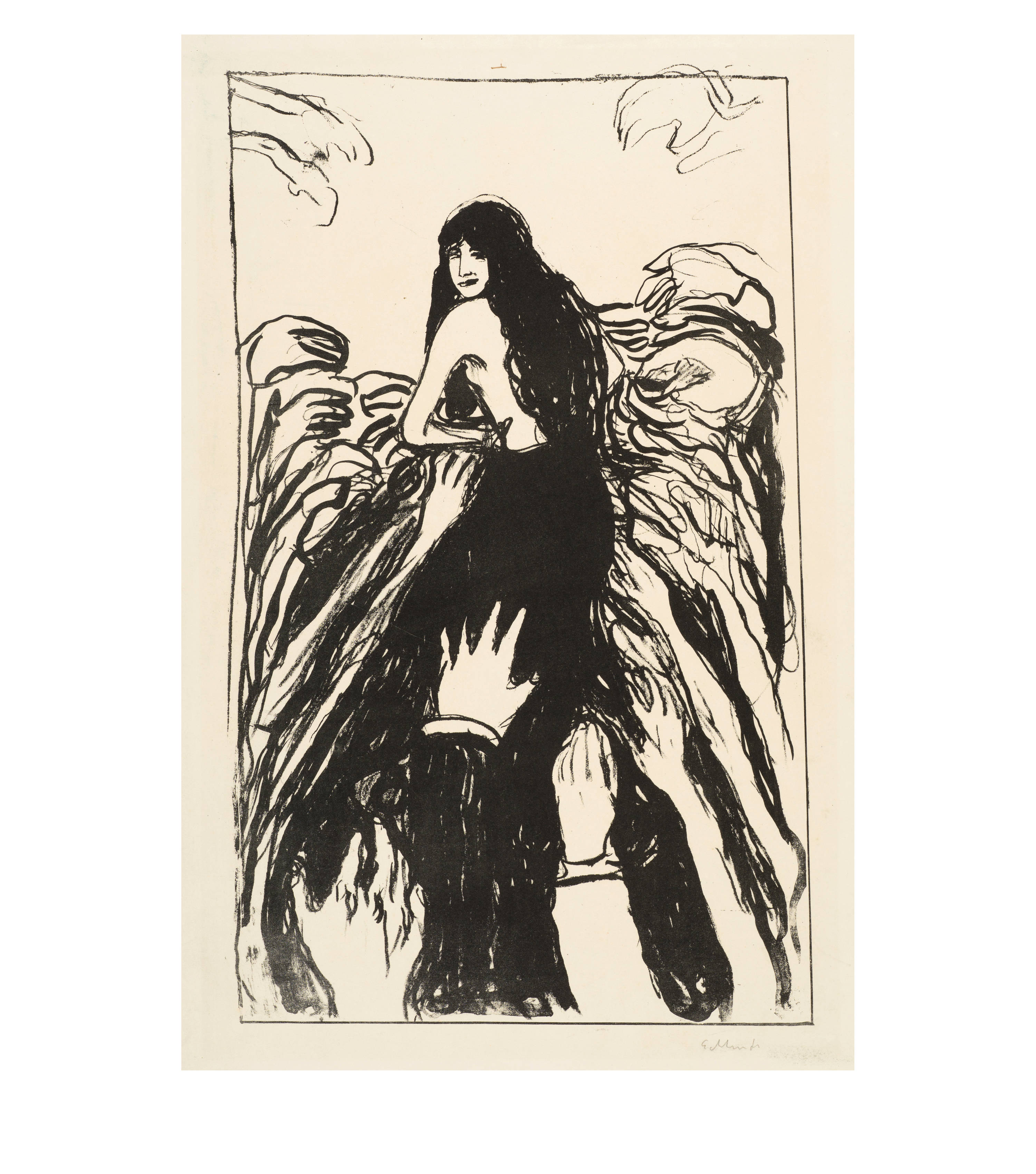 Edvard Munch : Die Hände - The Hands , 1895 | Galerie Kornfeld ...