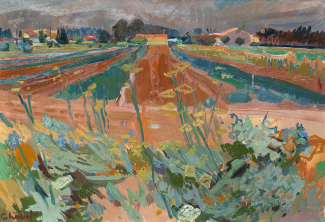 Martin Alfred Christ : Mediterrane Landschaft, Um 1970 | Galerie ...