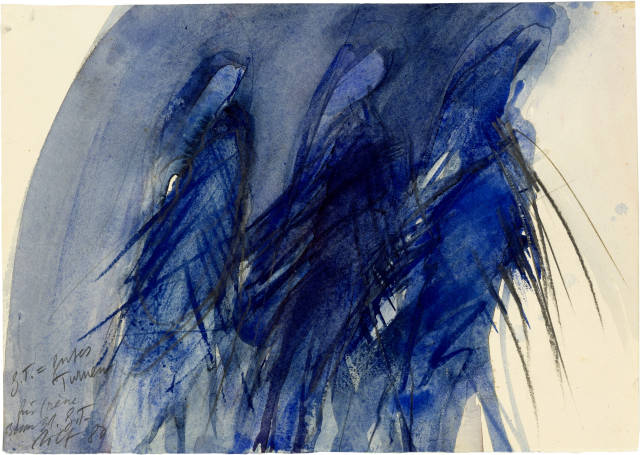 Rolf Iseli : Regenmänner, 1980 | Galerie Kornfeld Auktionen Bern